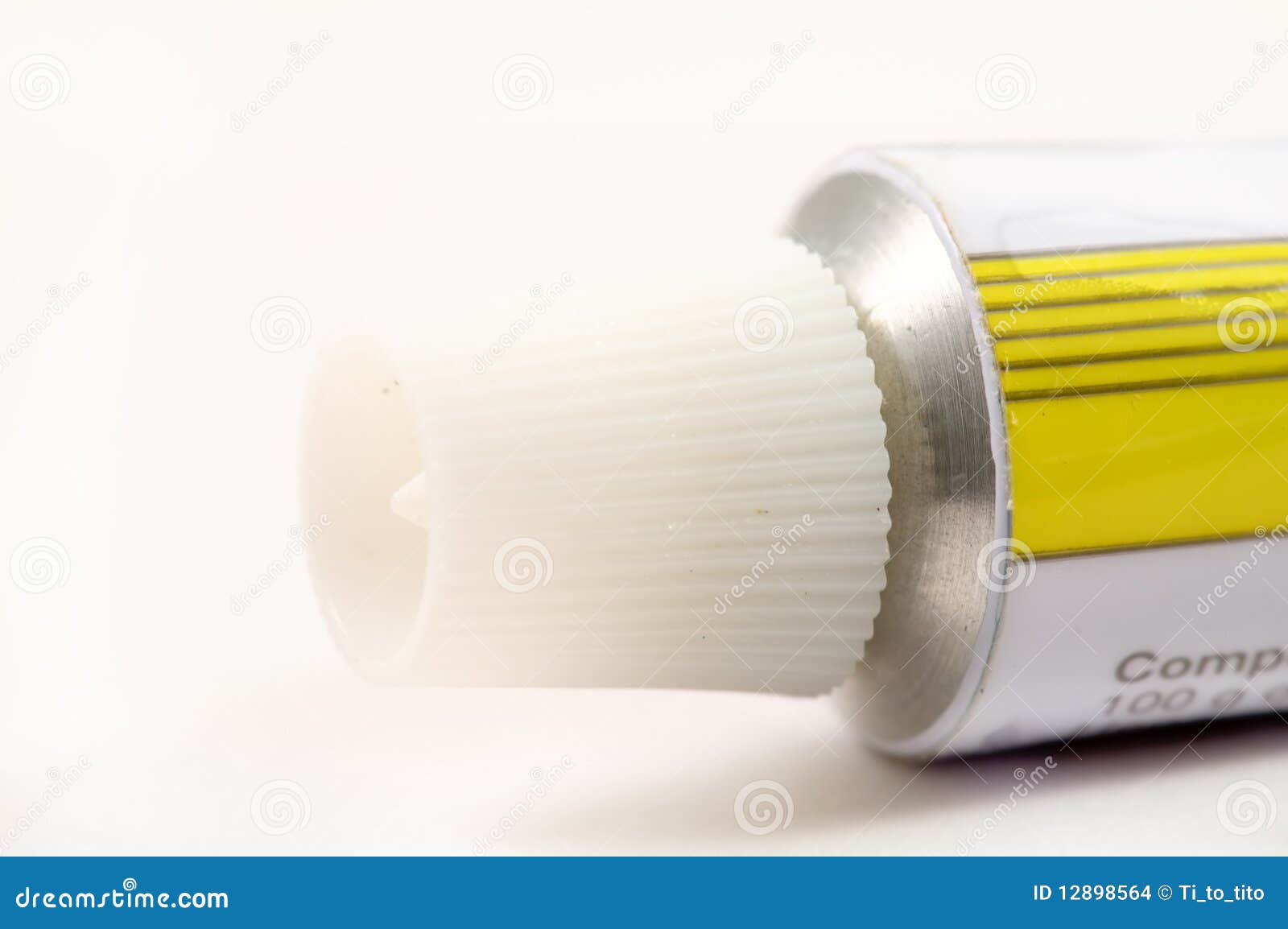 Medical paste stock photo. Image of medical, white, isolated - 12898564