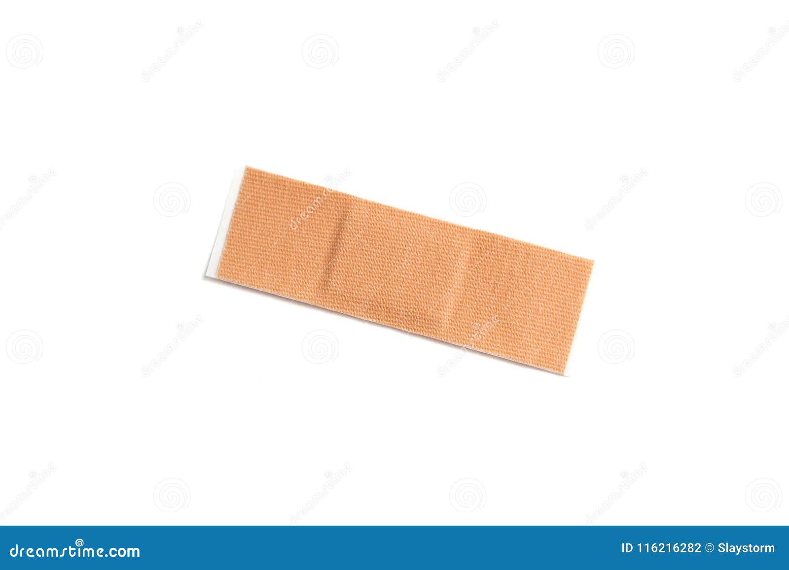 Medical Patch Isolated on White Background Stock Photo - Image of ...