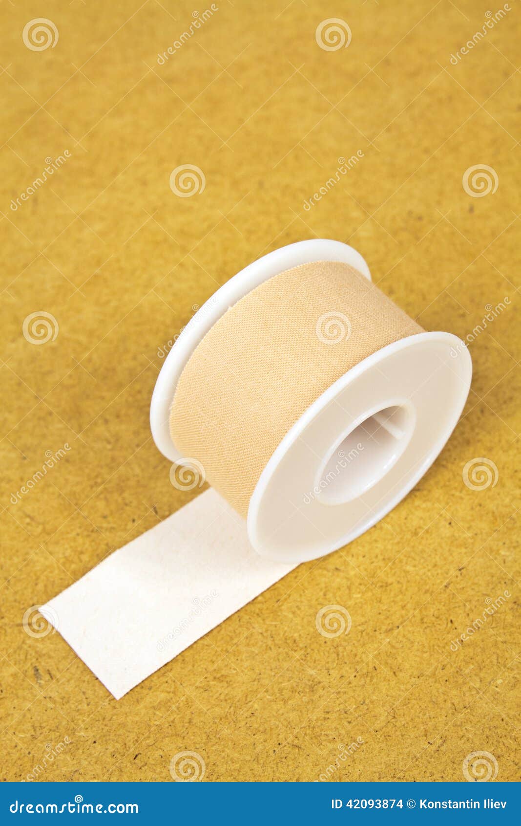 Medical patch roll stock photo. Image of hurt, adhesive - 42093874