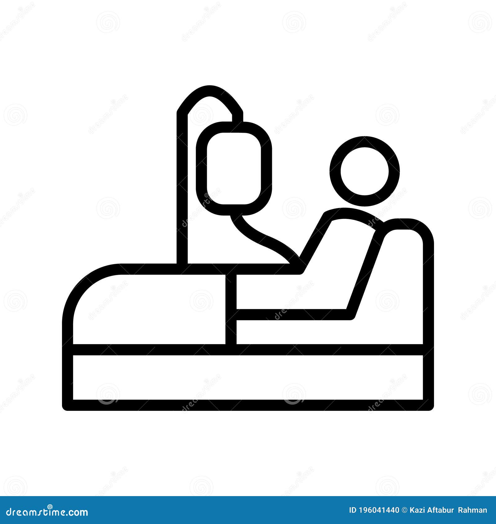 Medical Patient Treatment Icon Design Stock Vector - Illustration of ...
