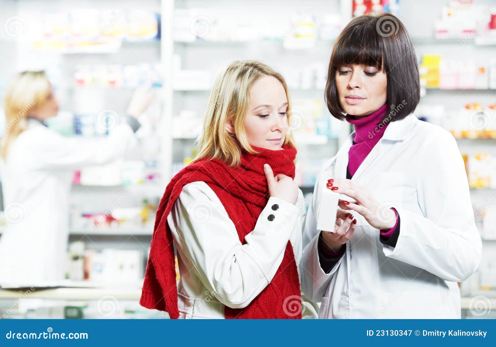 Medical Pharmacy Drug Purchase Stock Image - Image of care, antibiotic ...