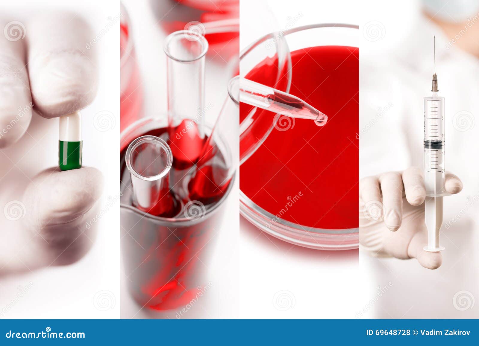 Medical photo collage stock photo. Image of healthcare - 69648728