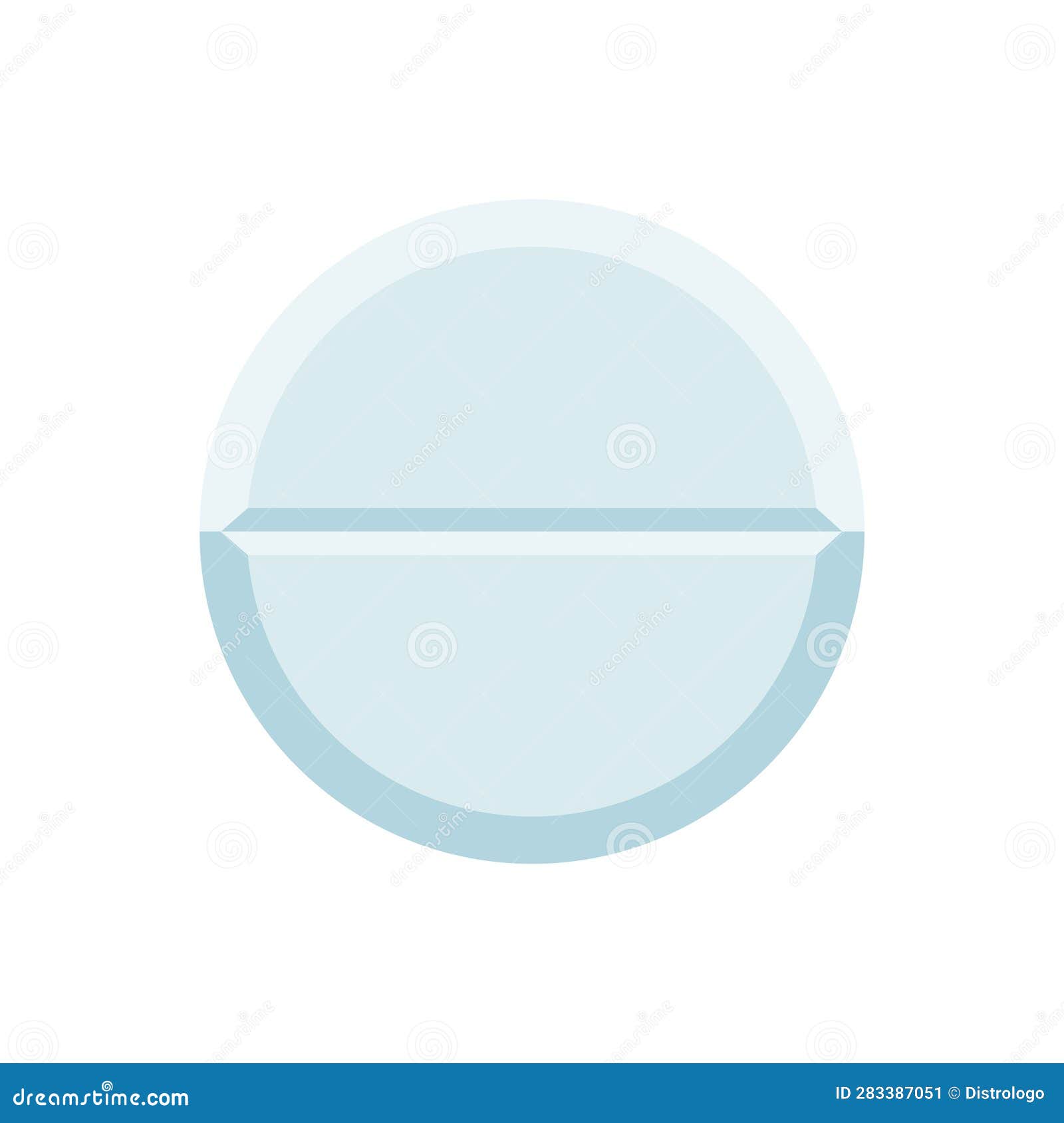 Medical Pill Vector Illustration in Flat Style Design Stock Vector ...