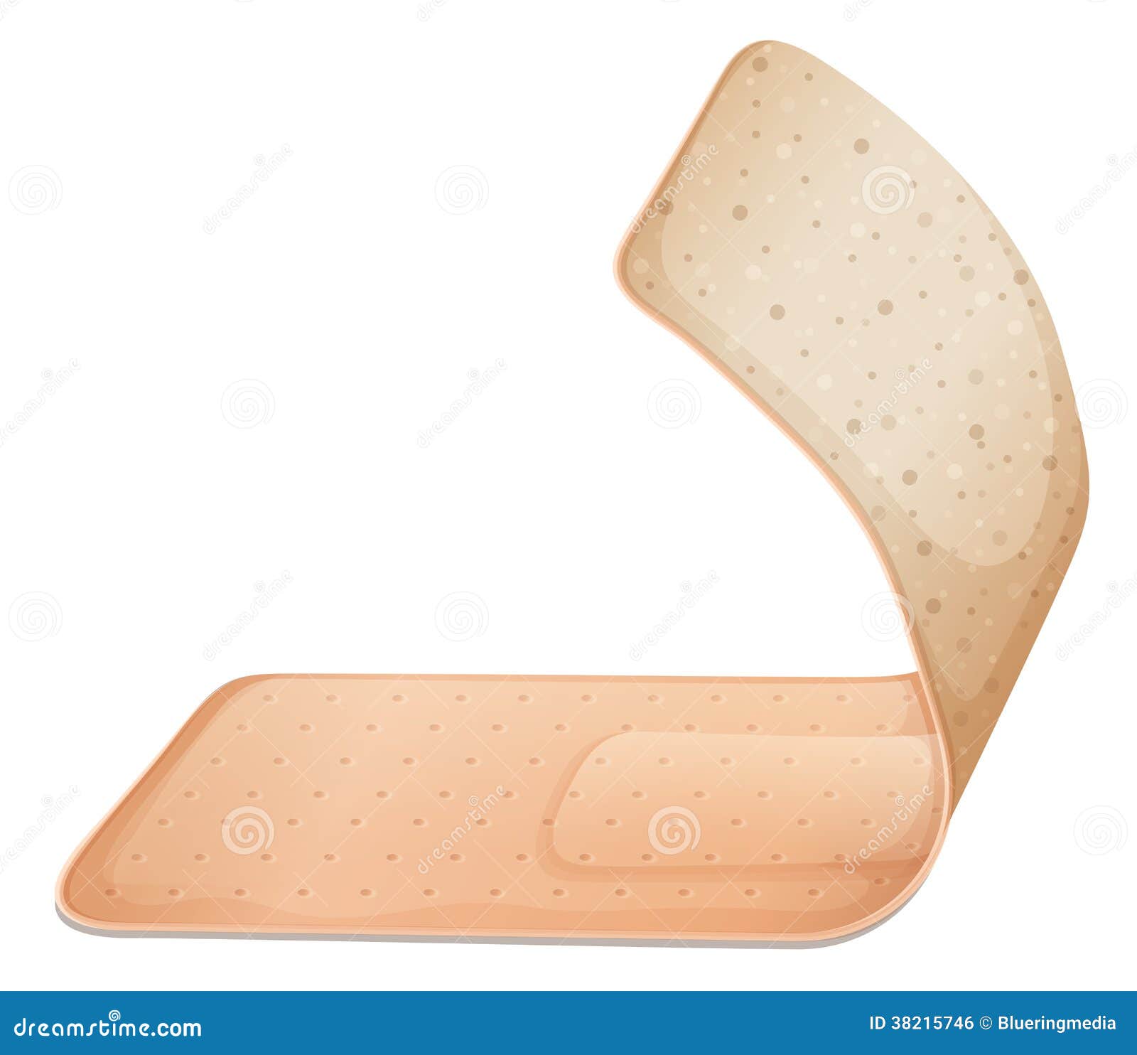 A Medical Plaster Royalty Free Stock Image - Image: 38215746