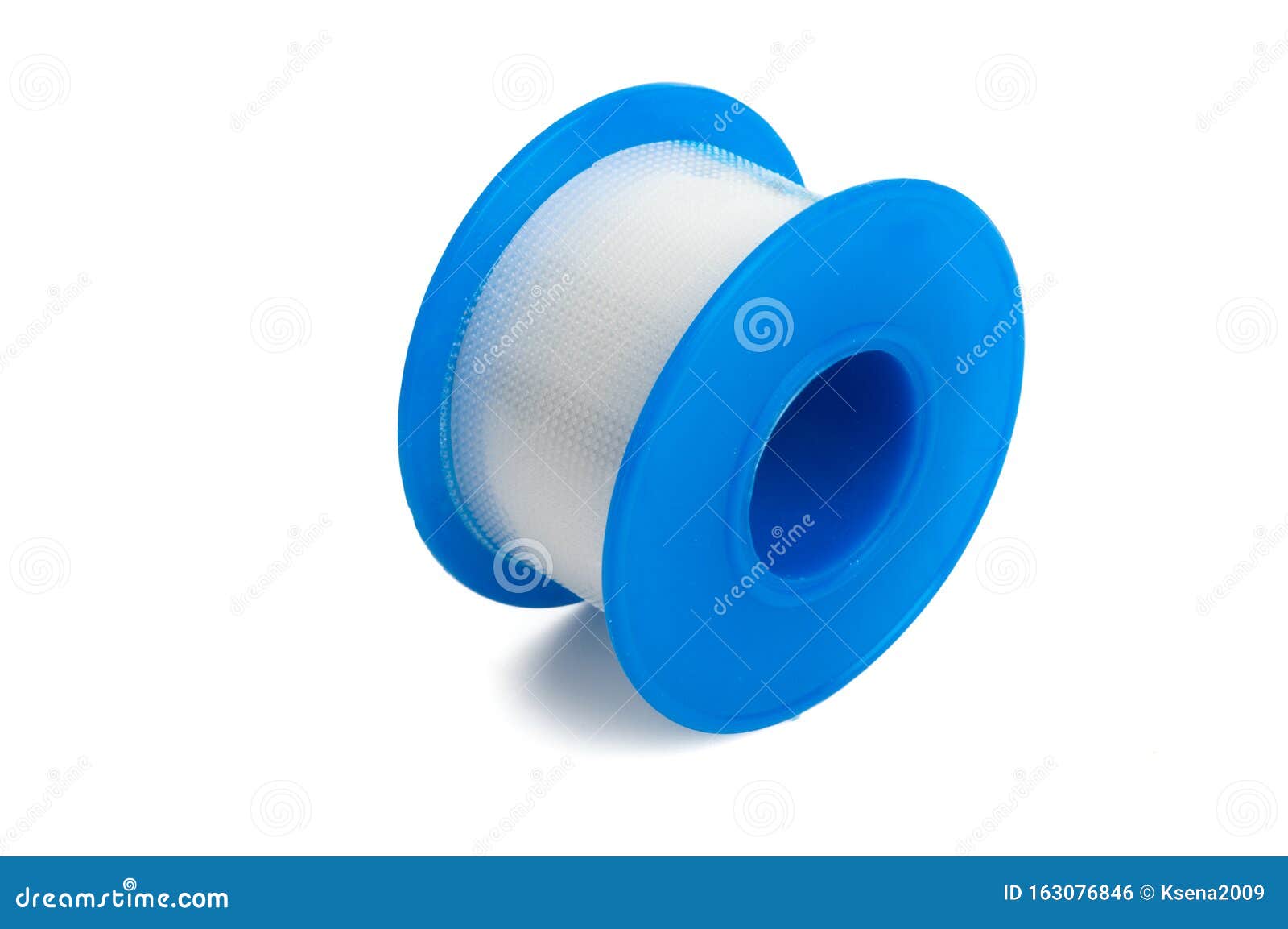 Medical plaster isolated stock photo. Image of scroll - 163076846