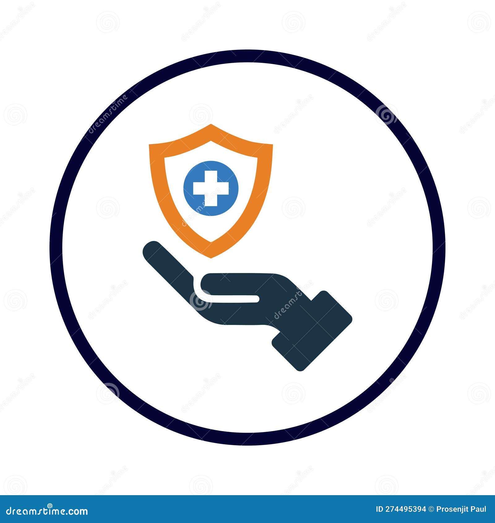 Medical, Plus, Hand, Safety, Medical Safety on Hand Icon Stock Vector ...