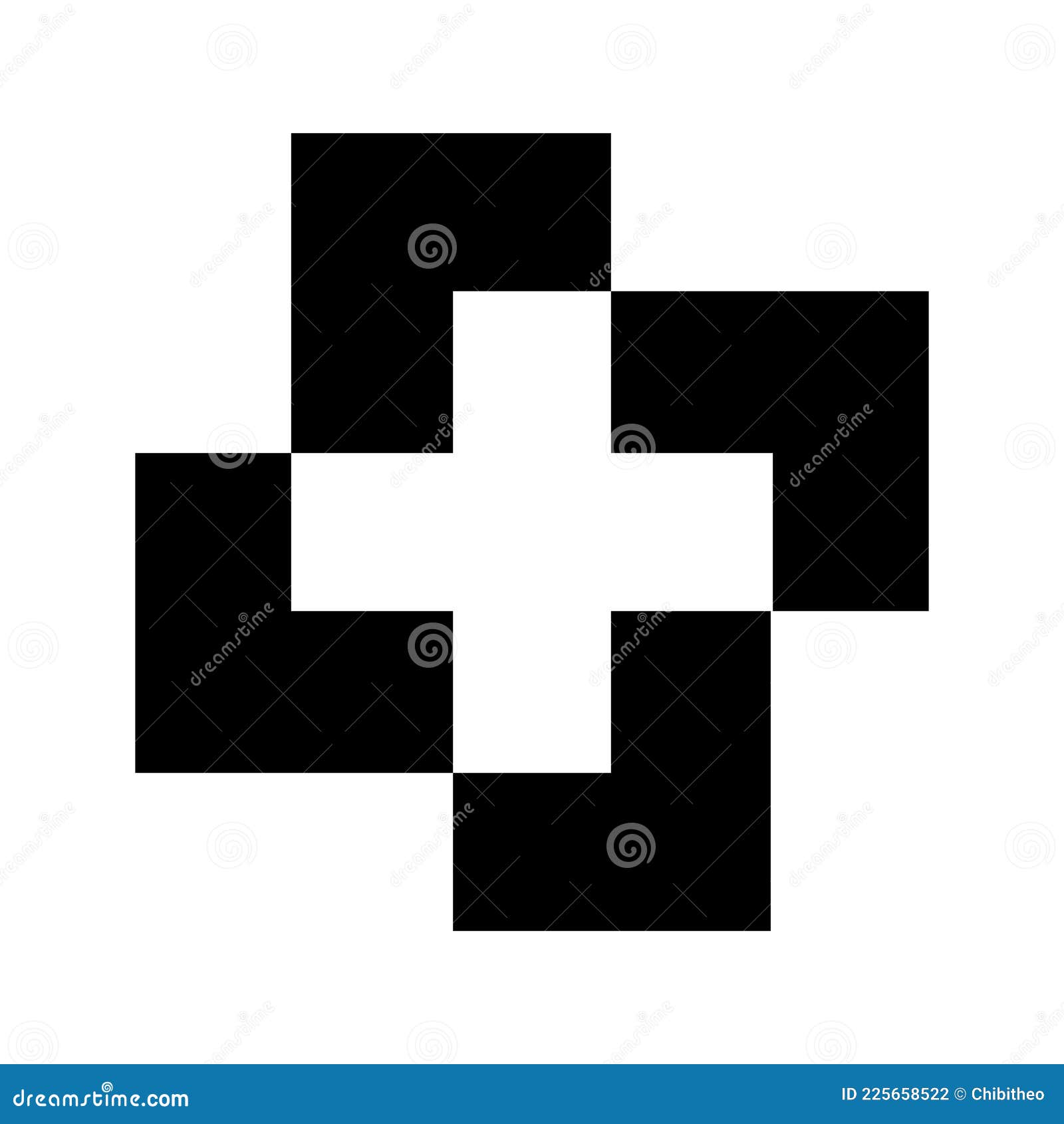 Medical Plus Icon for App and Web Icon Stock Vector - Illustration of ...