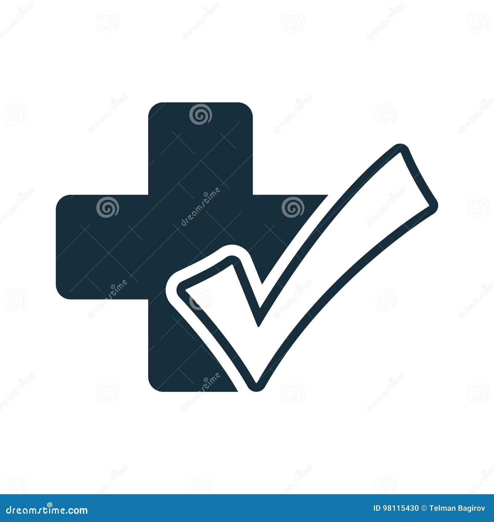 Medical Plus Sign Healthcare Hospital Infographic Vector Illustration ...