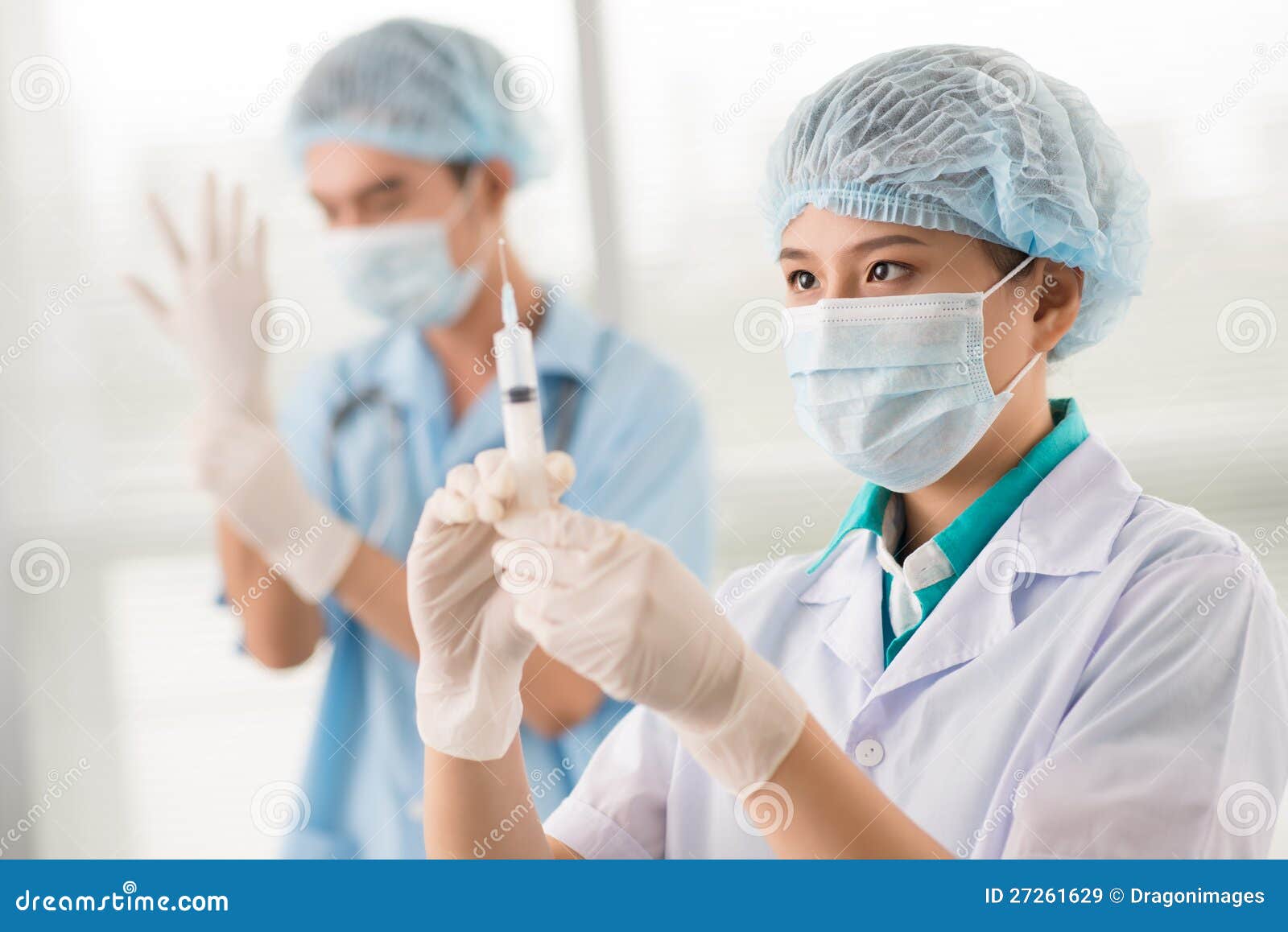 Before medical procedure stock image. Image of coworker - 27261629