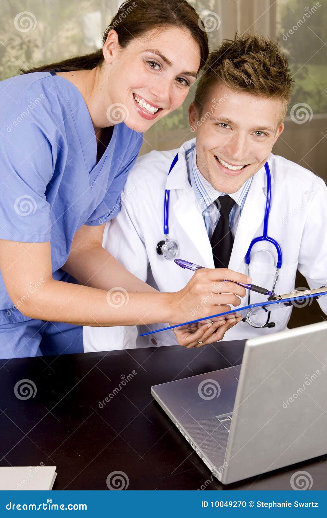 Medical professionals stock photo. Image of happy, girl - 10049270