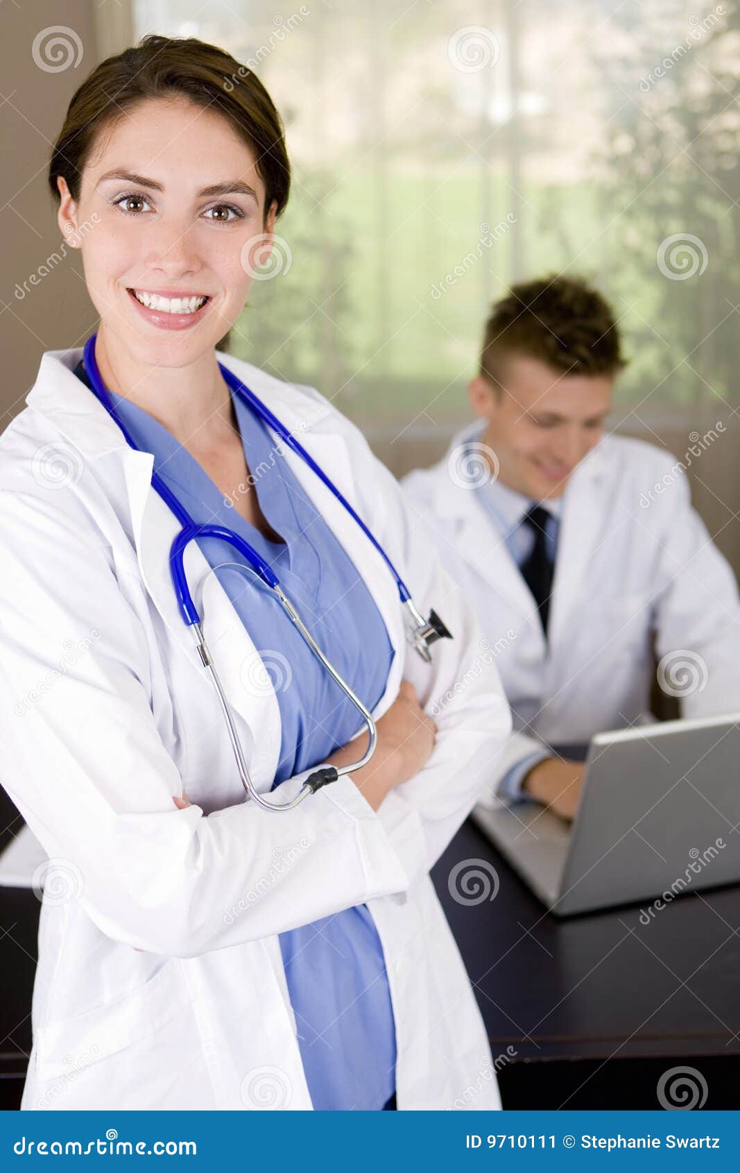Medical professionals stock image. Image of modern, hospital - 9710111