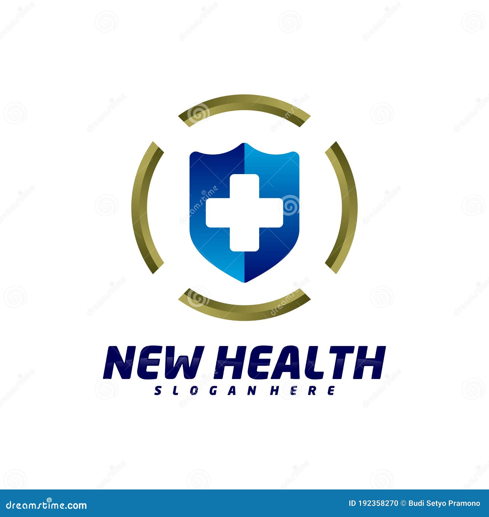 Medical Protect Logo Design Template, Health Shield Logo Concept Vector ...