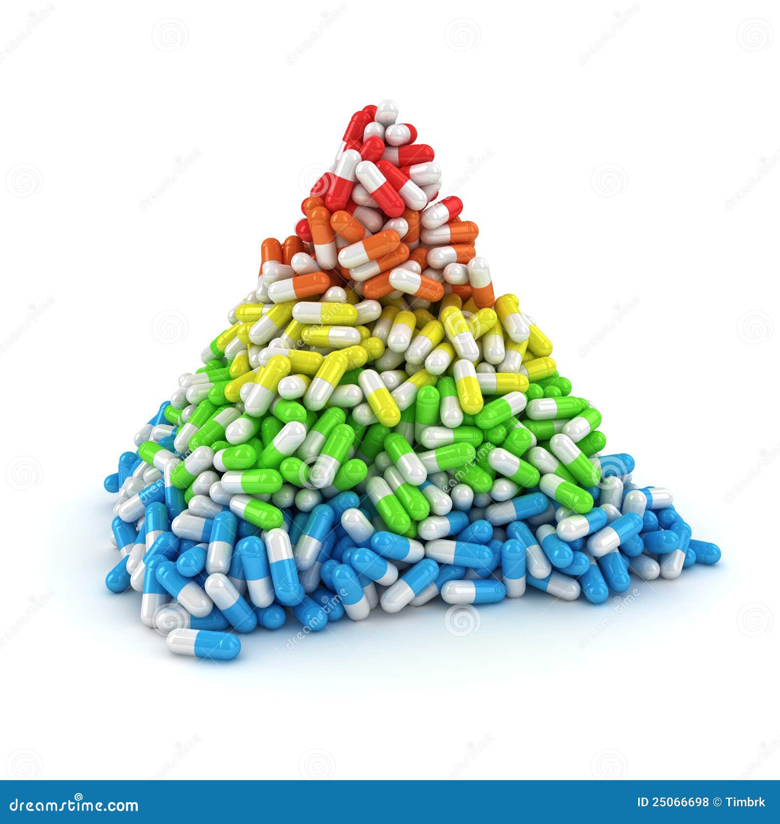 Medical pyramid stock illustration. Illustration of healthcare - 25066698