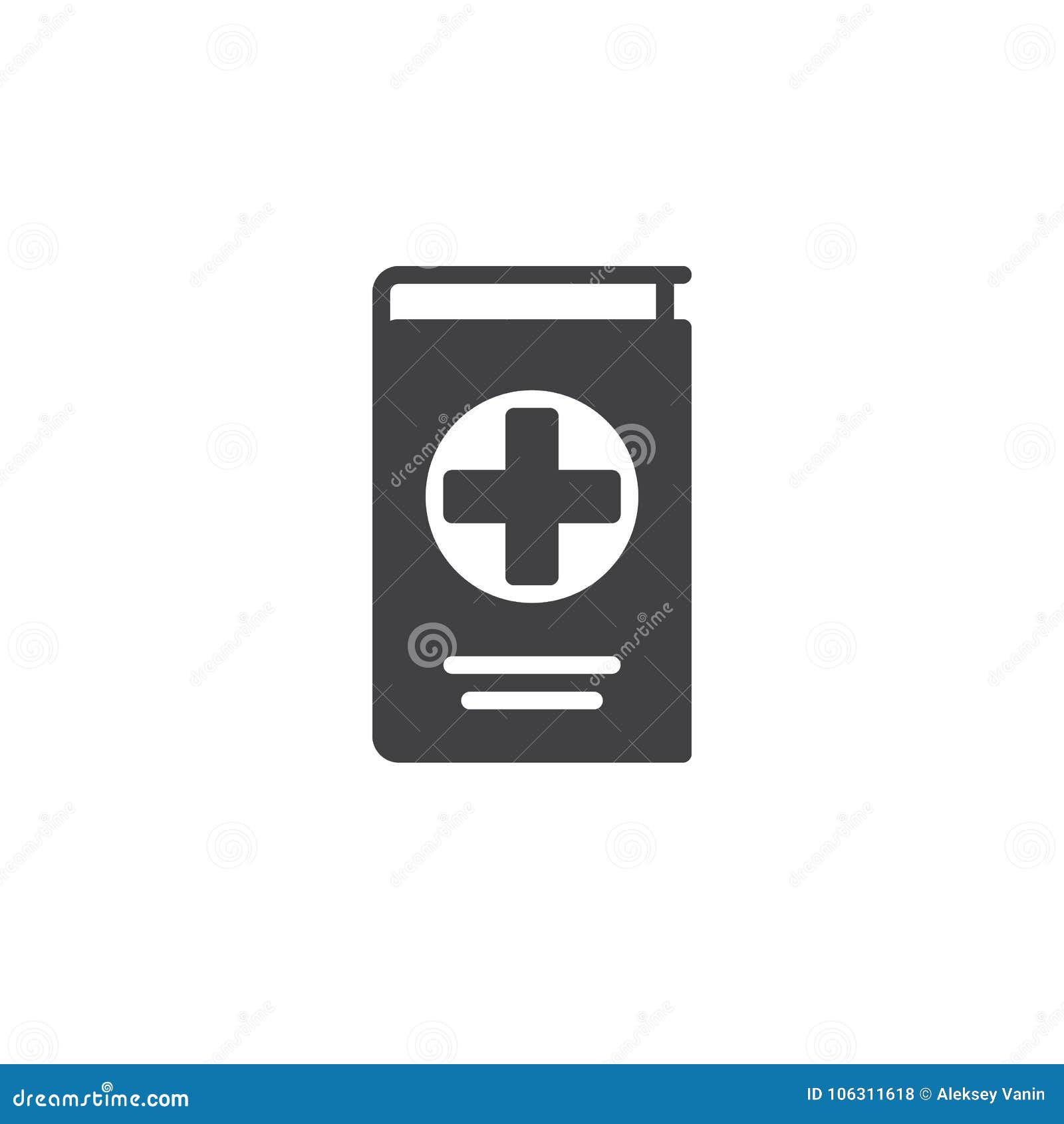 Reference Book Linear Icon Concept. Reference Book Line Vector Sign ...