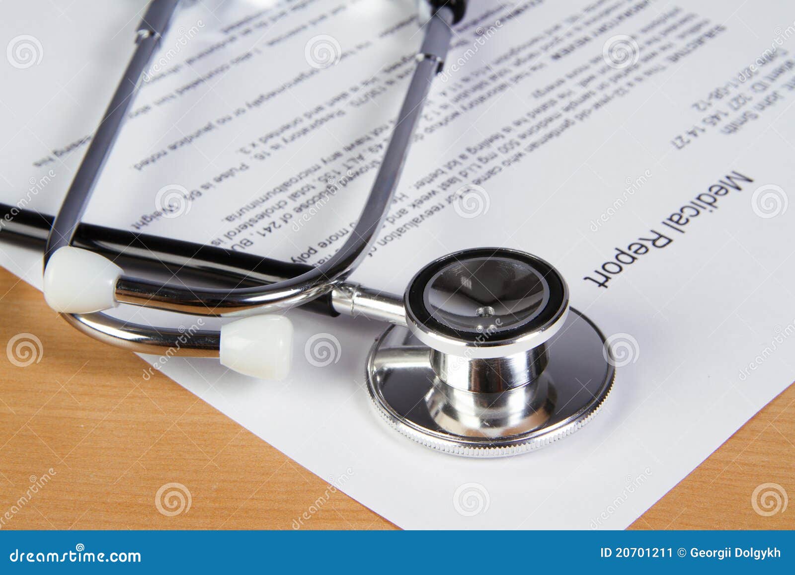 Medical report stock image. Image of clinic, equipment - 20701211