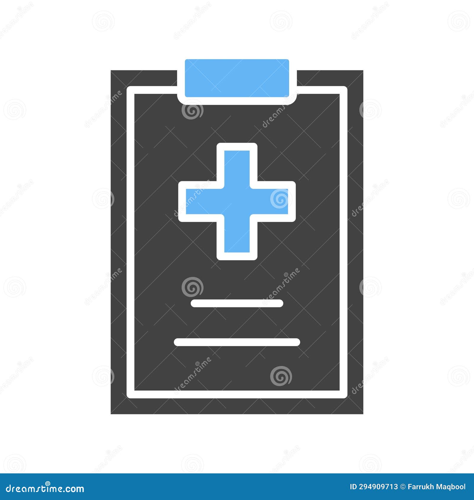 Medical Report Icon Vector Image. Stock Vector - Illustration of design ...