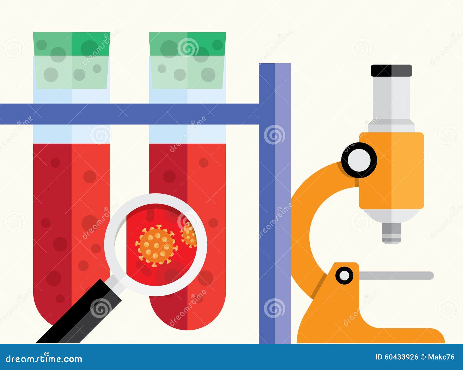 Medical Research Background. Stock Vector - Illustration of test ...