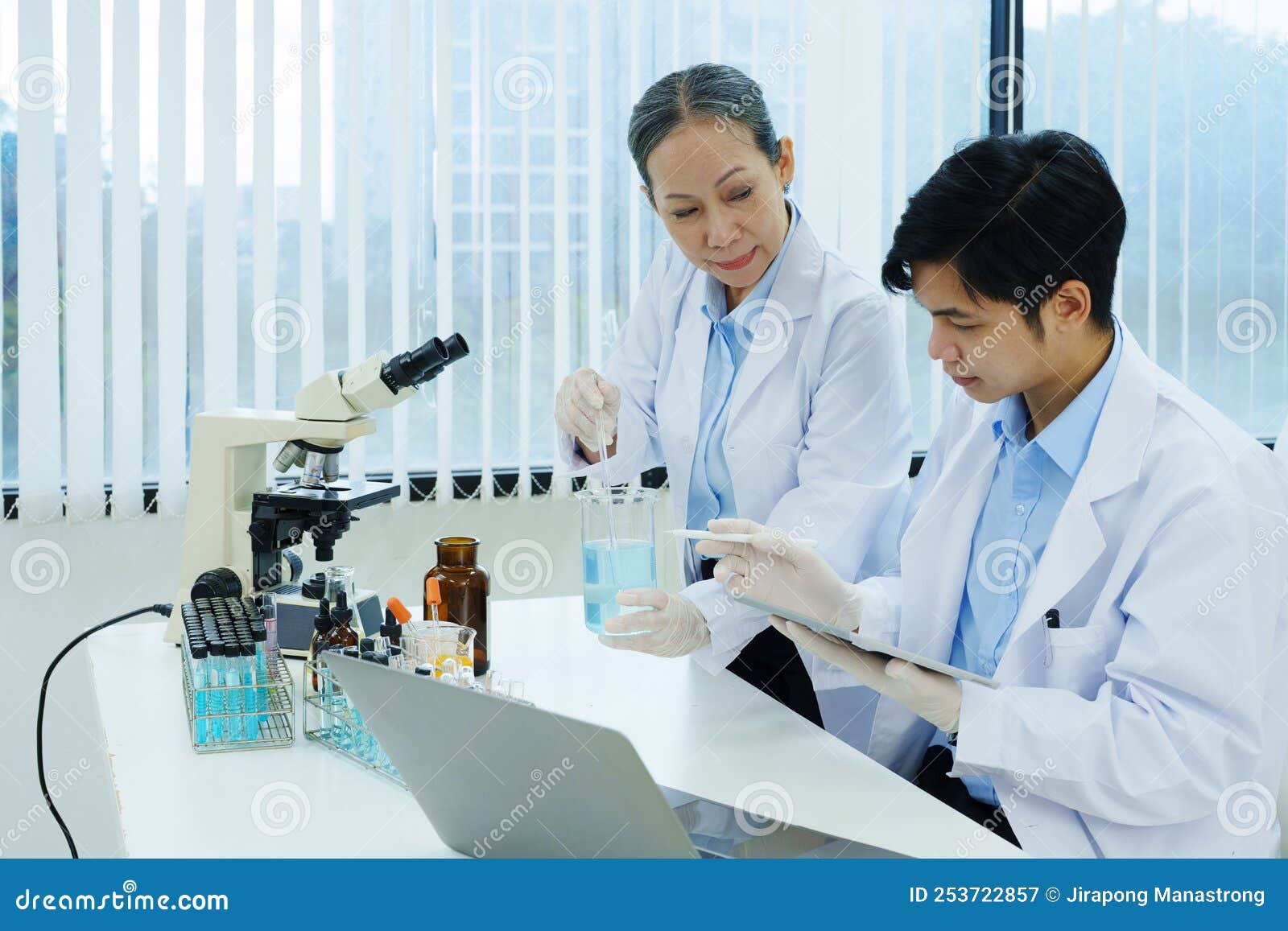 Medical Research Laboratories, Scientists Failed Research Concept Stock ...