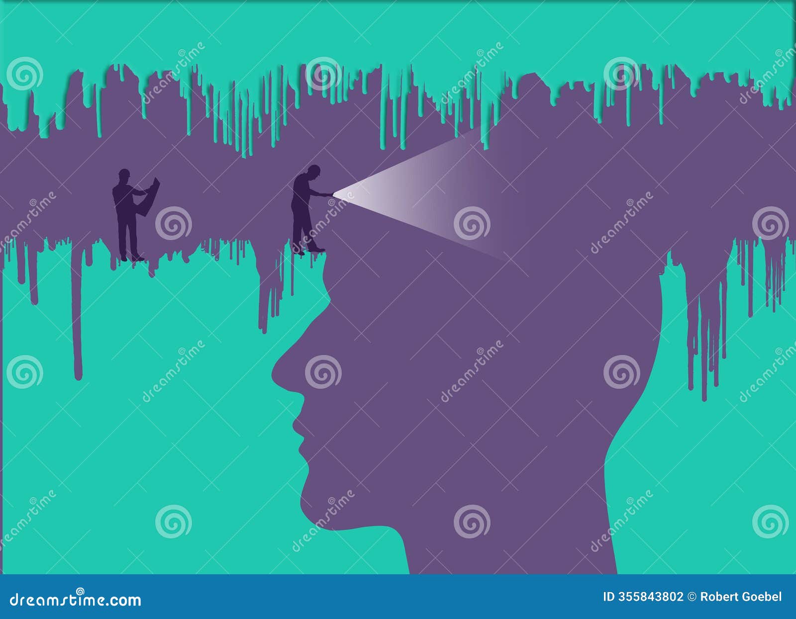 Medical Researchers Explore the Human Brain in a Scene that Mimics a ...