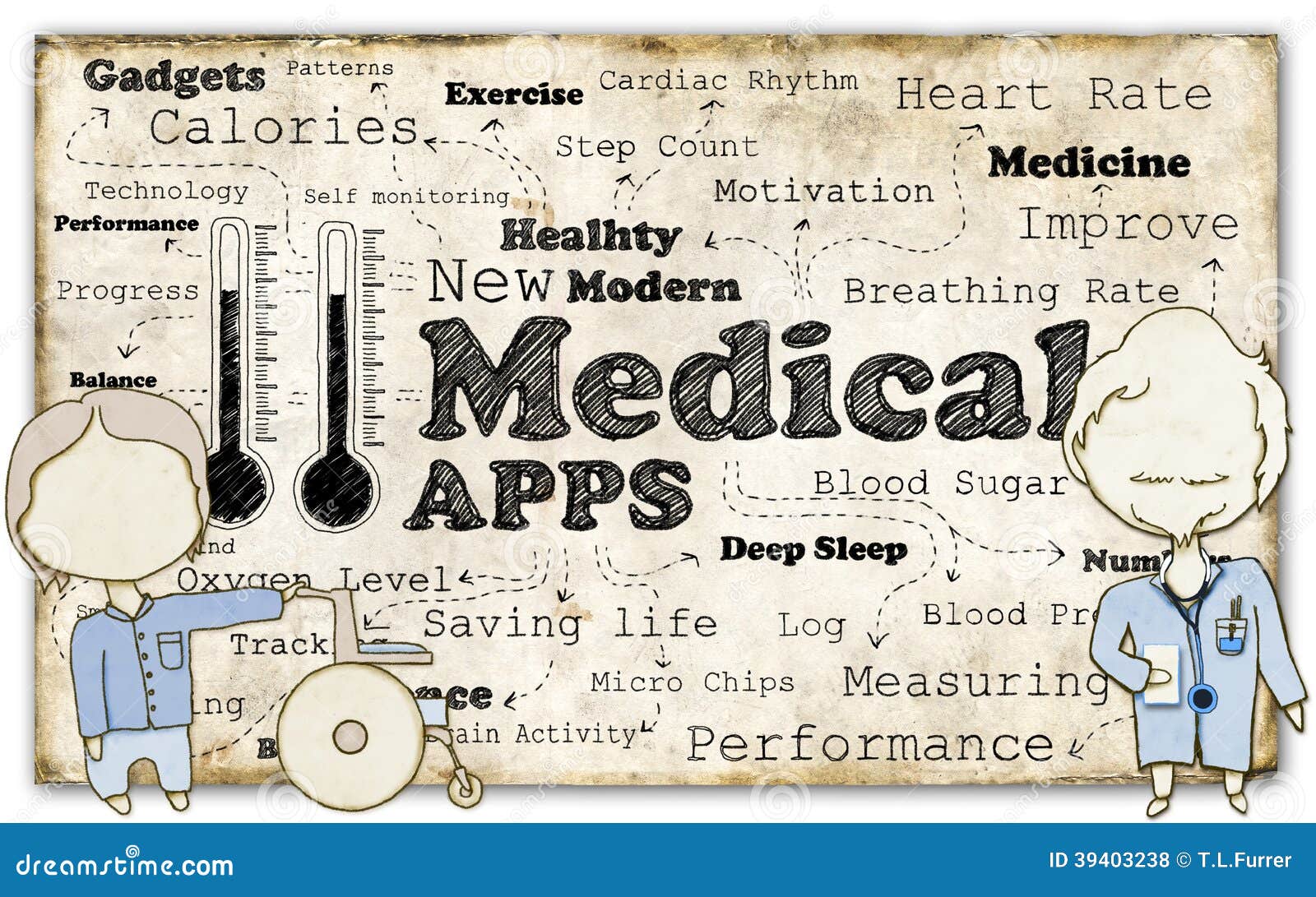 Medical Revolution stock illustration. Illustration of exercise - 39403238