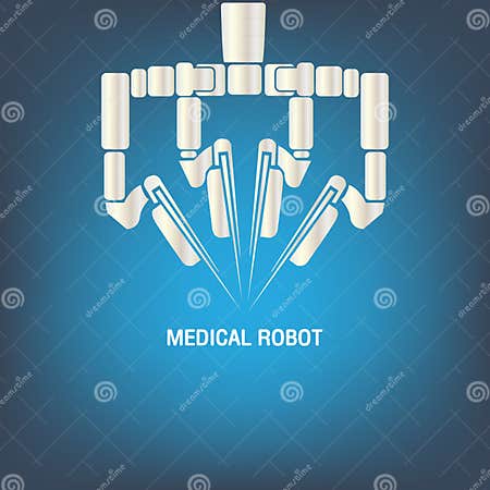 Medical robot icon vector stock vector. Illustration of computer - 83464519