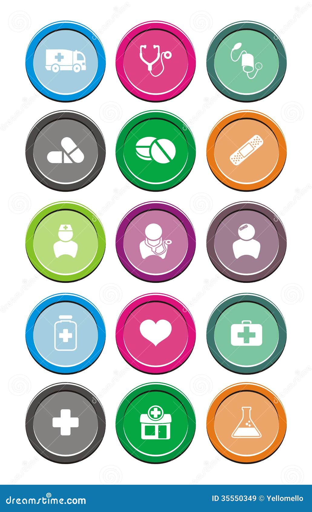 Medical Round Stock Illustrations – 58,113 Medical Round Stock ...