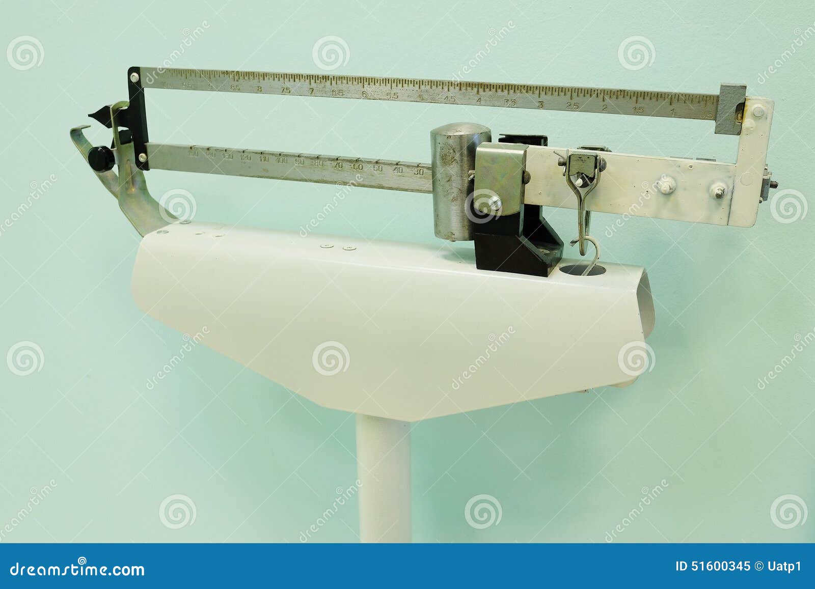 Medical scale stock image. Image of healthy, color, heavy - 51600345