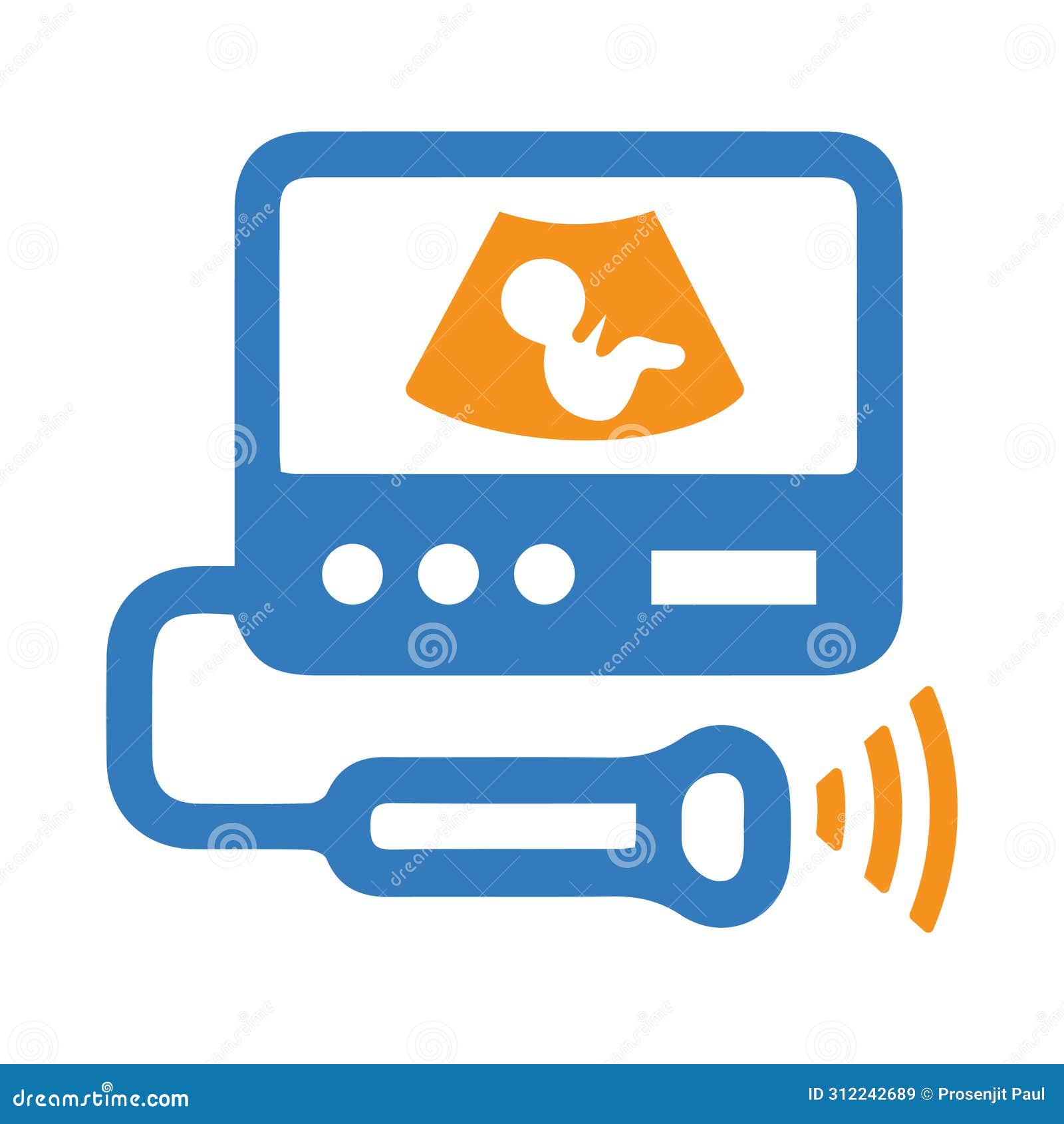Medical, Scan, Ultrasound, X-ray, Test, Medical Ultrasound Icon Stock ...