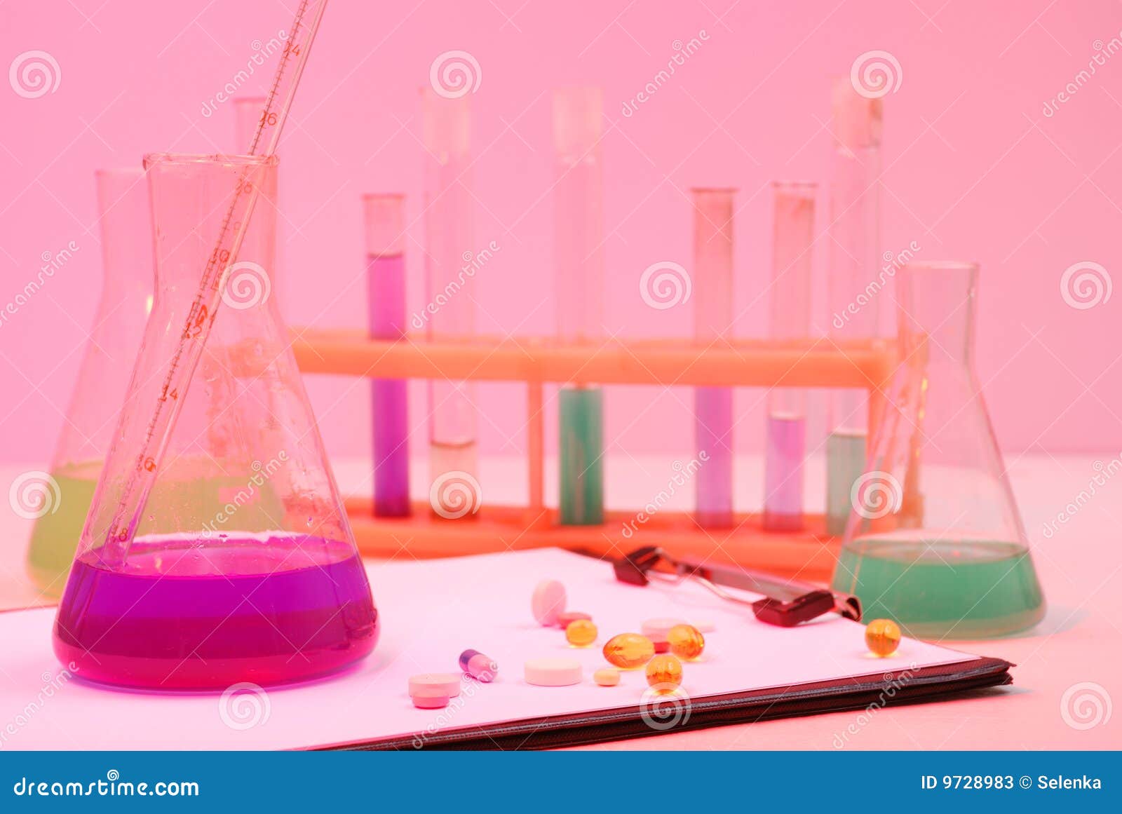 Medical science equipment. stock image. Image of glass - 9728983