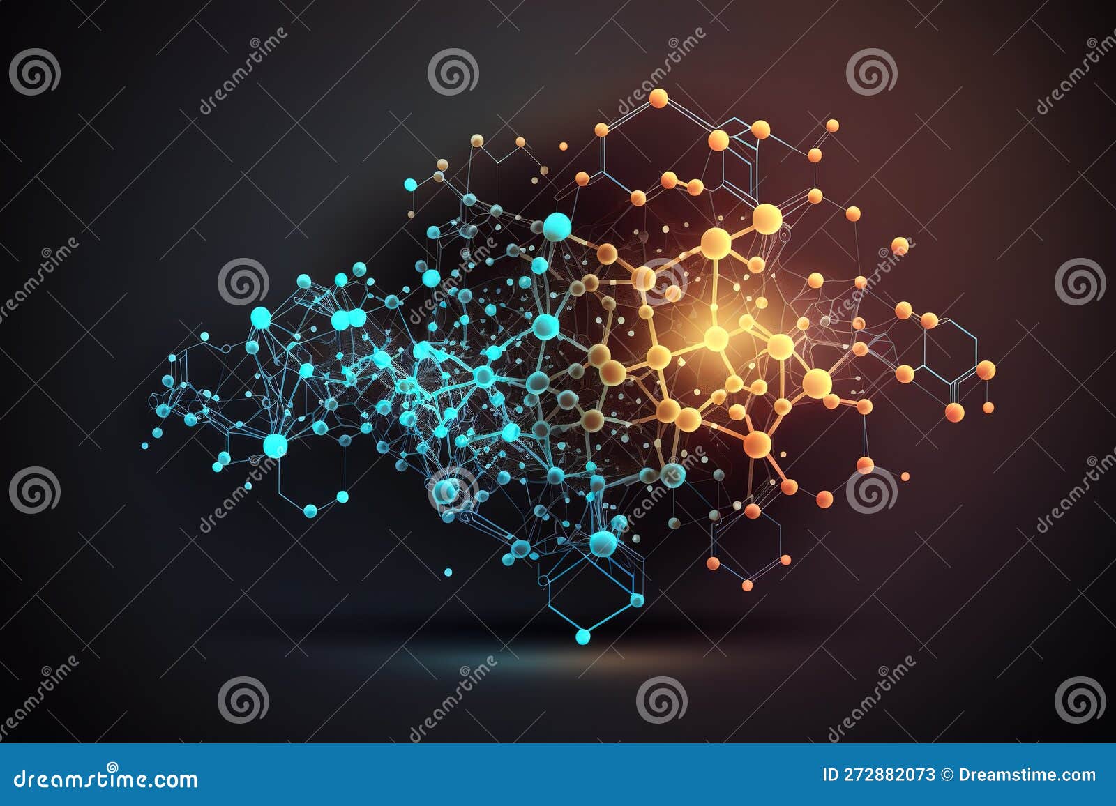 Science and Technology, Generative AI Stock Illustration - Illustration ...