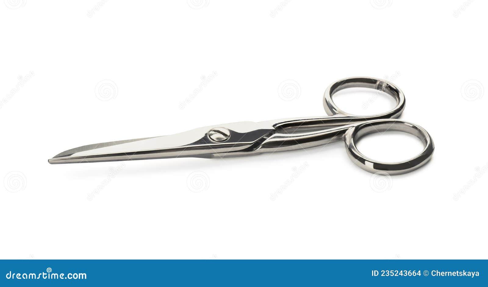 Medical Scissors Isolated on White. First Aid Item Stock Photo - Image ...