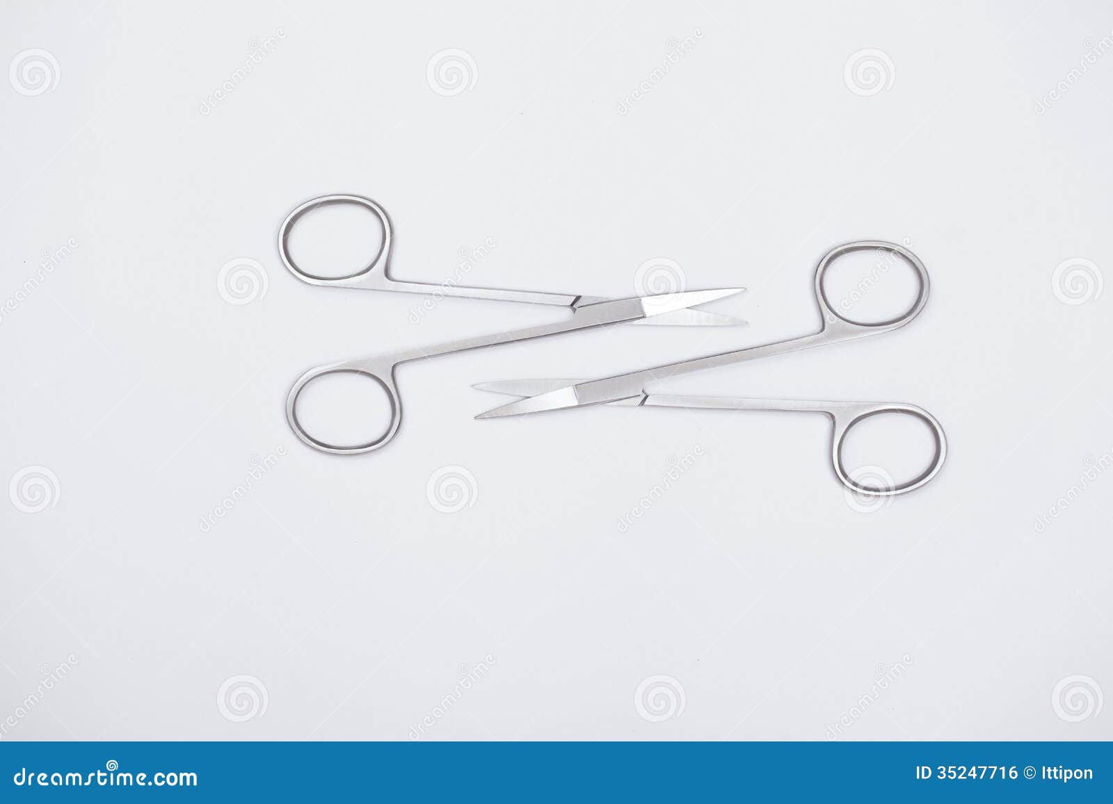 Medical scissors stock photo. Image of scissors, steel - 35247716