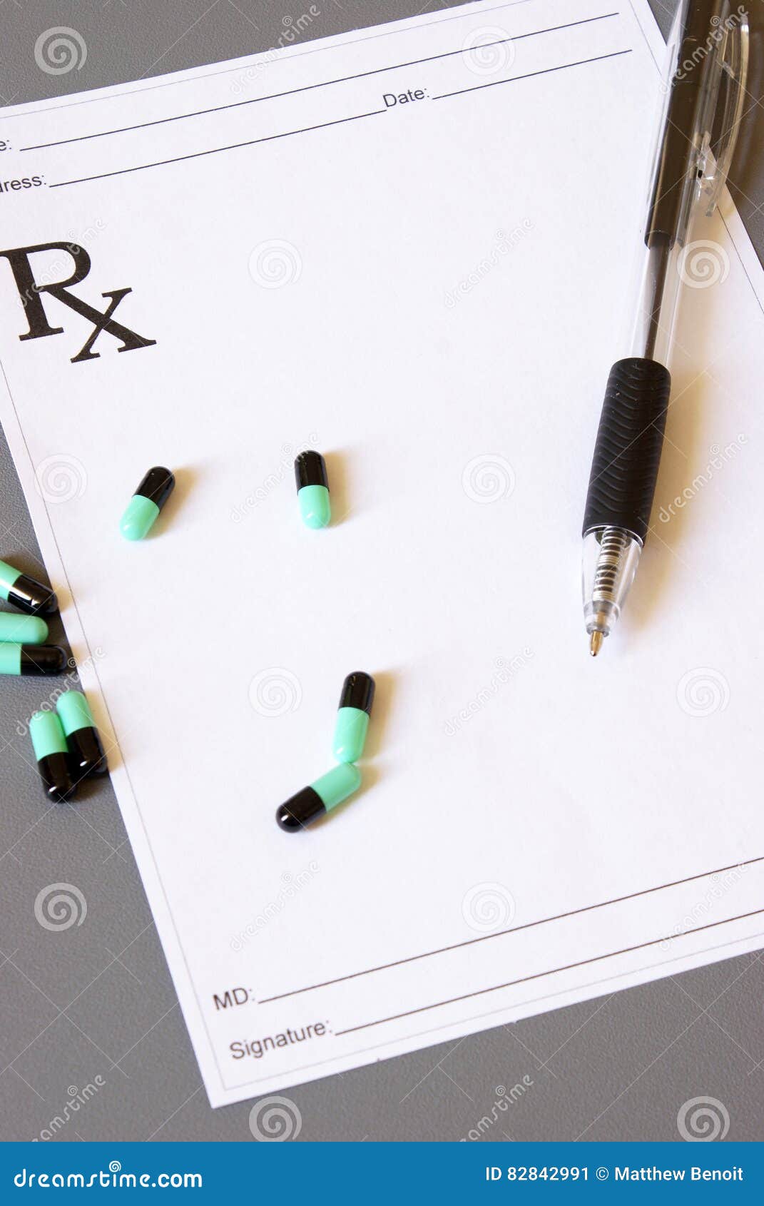 Medical Script Pad stock image. Image of grey, gray, pill - 82842991