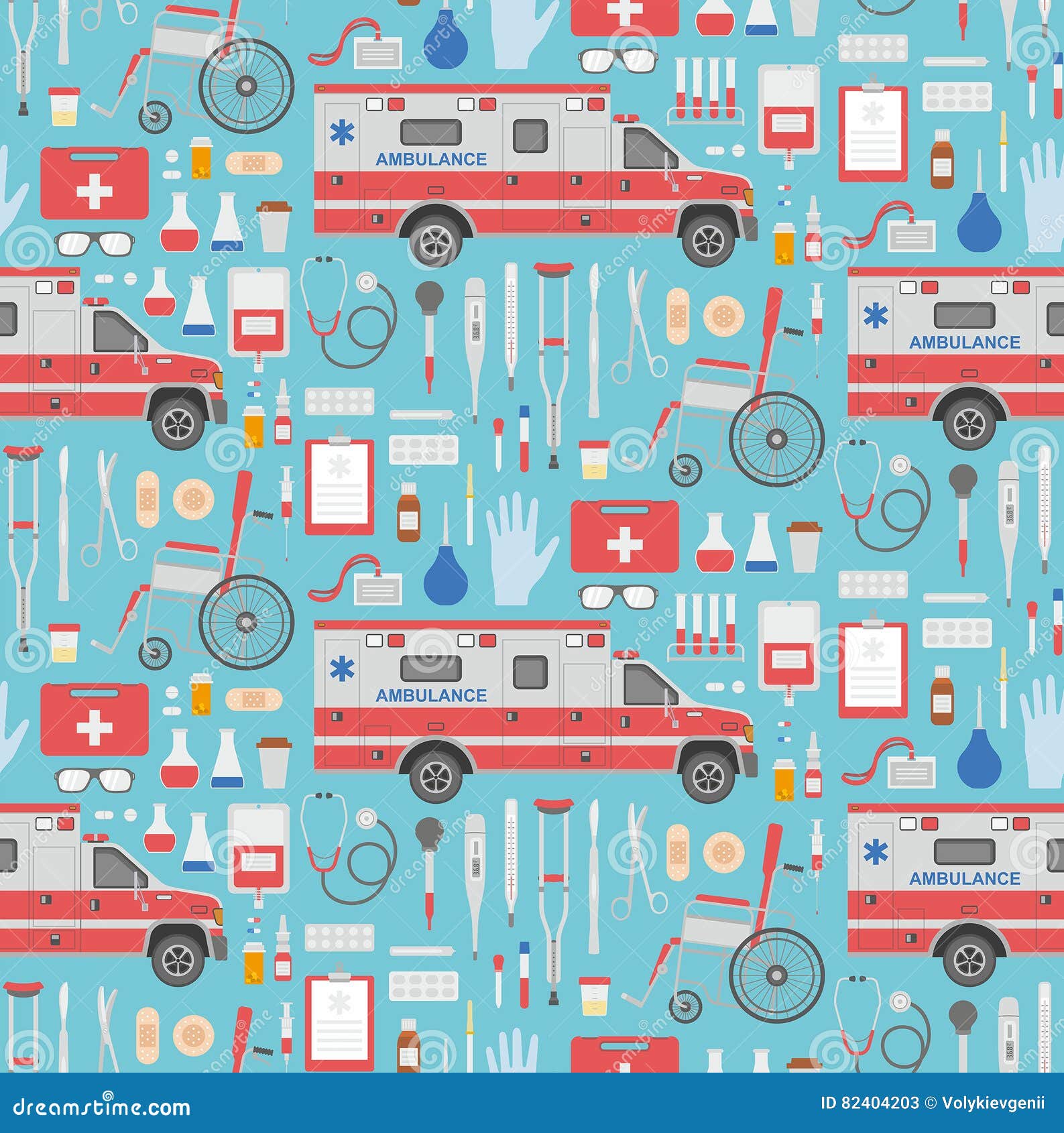 Medical seamless pattern editorial stock photo. Illustration of blood ...