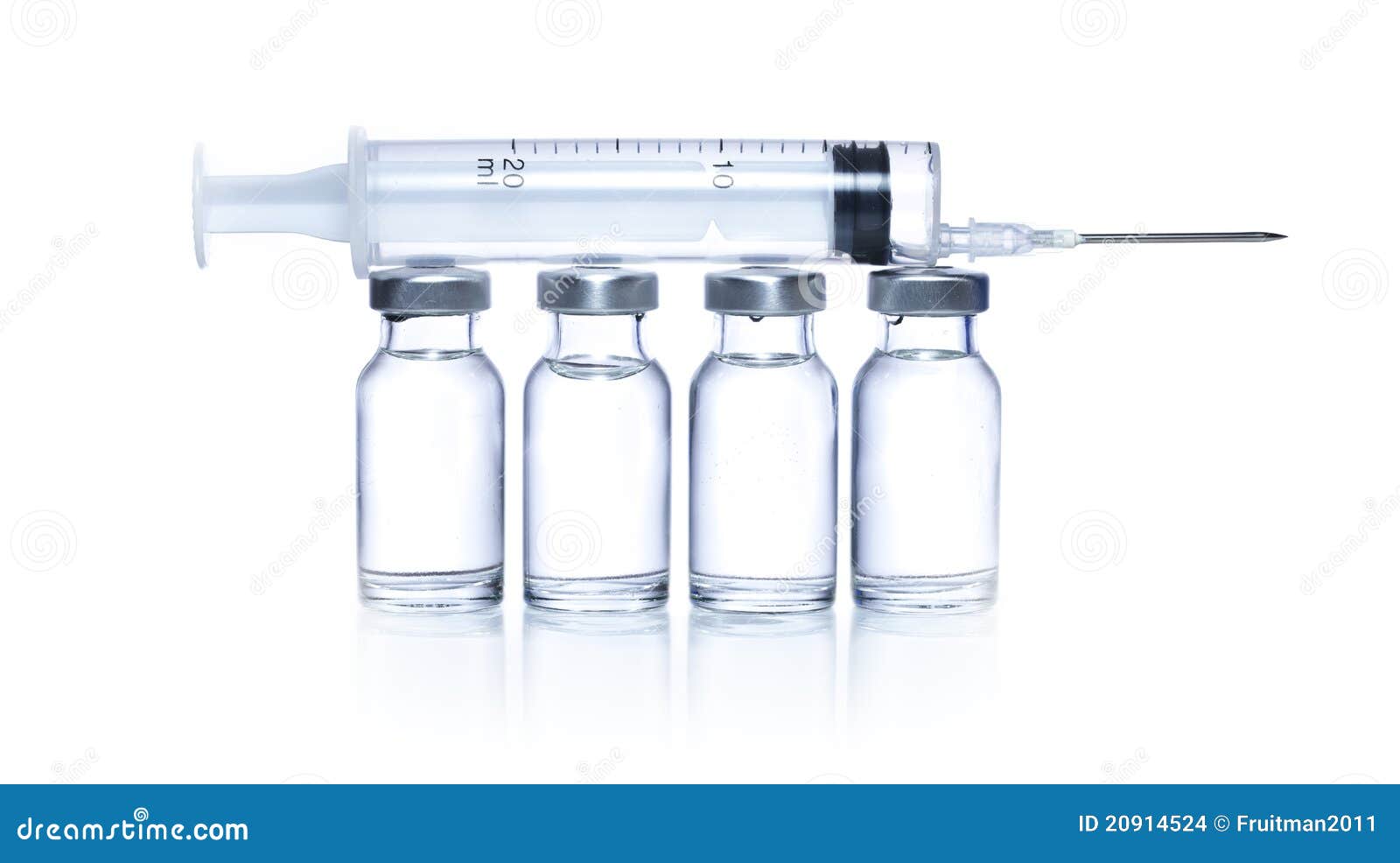 Medical Series--injection stock photo. Image of vaccination - 20914524