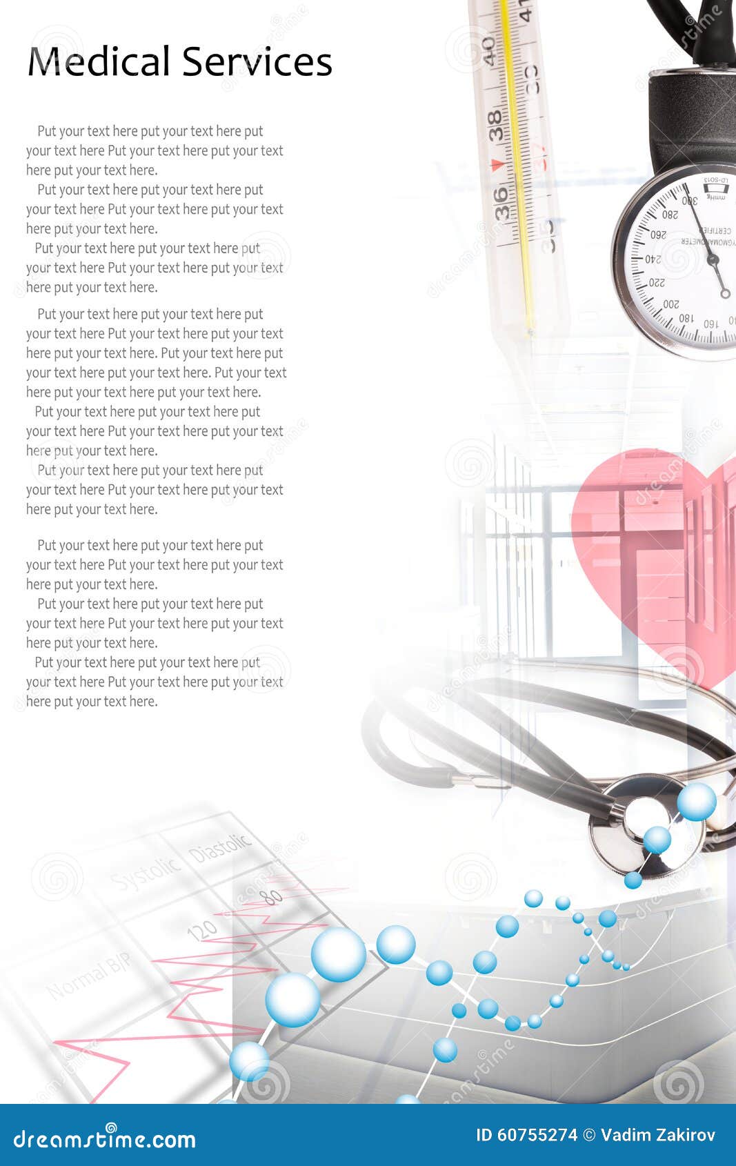 Medical Services Photo Collage Stock Photo - Image of desk, occupation ...