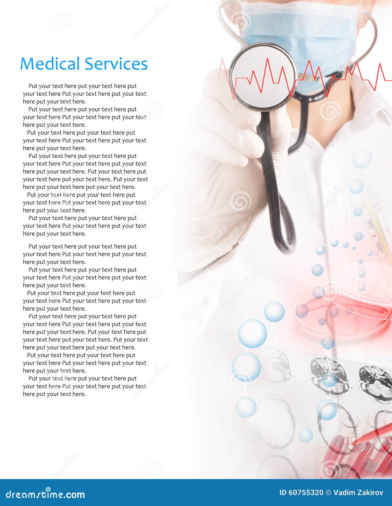 Medical Services Photo Collage Stock Photo - Image of care ...