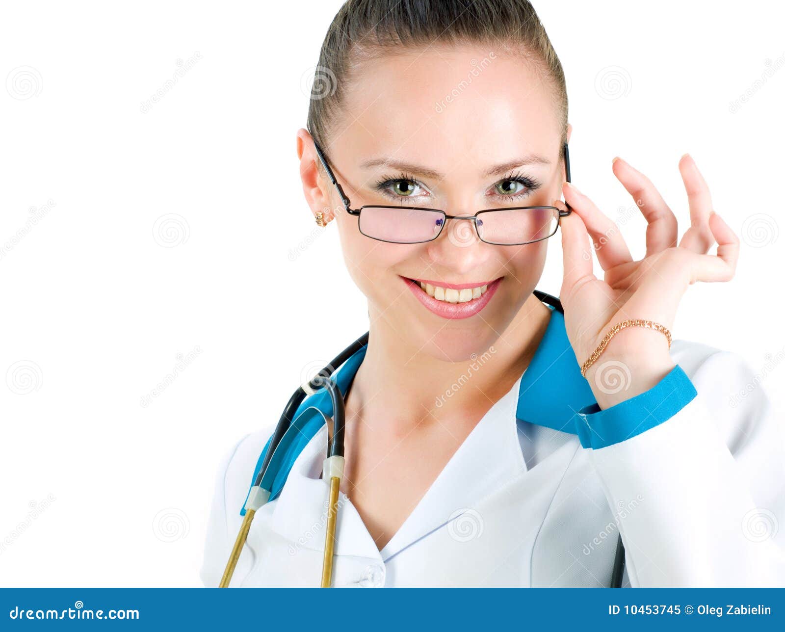 Medical sister stock image. Image of beauty, female, laughing - 10453745