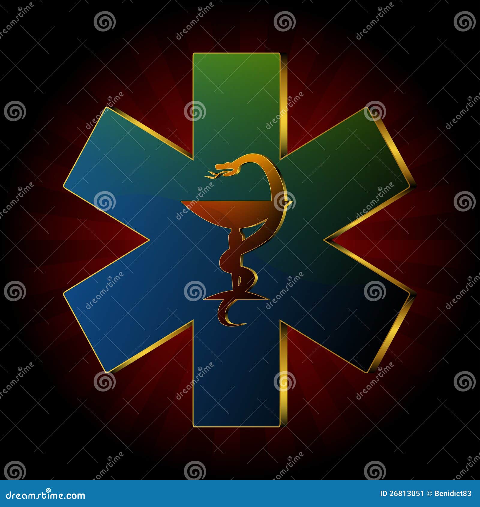 Medical snake logo stock vector. Illustration of advertisement - 26813051