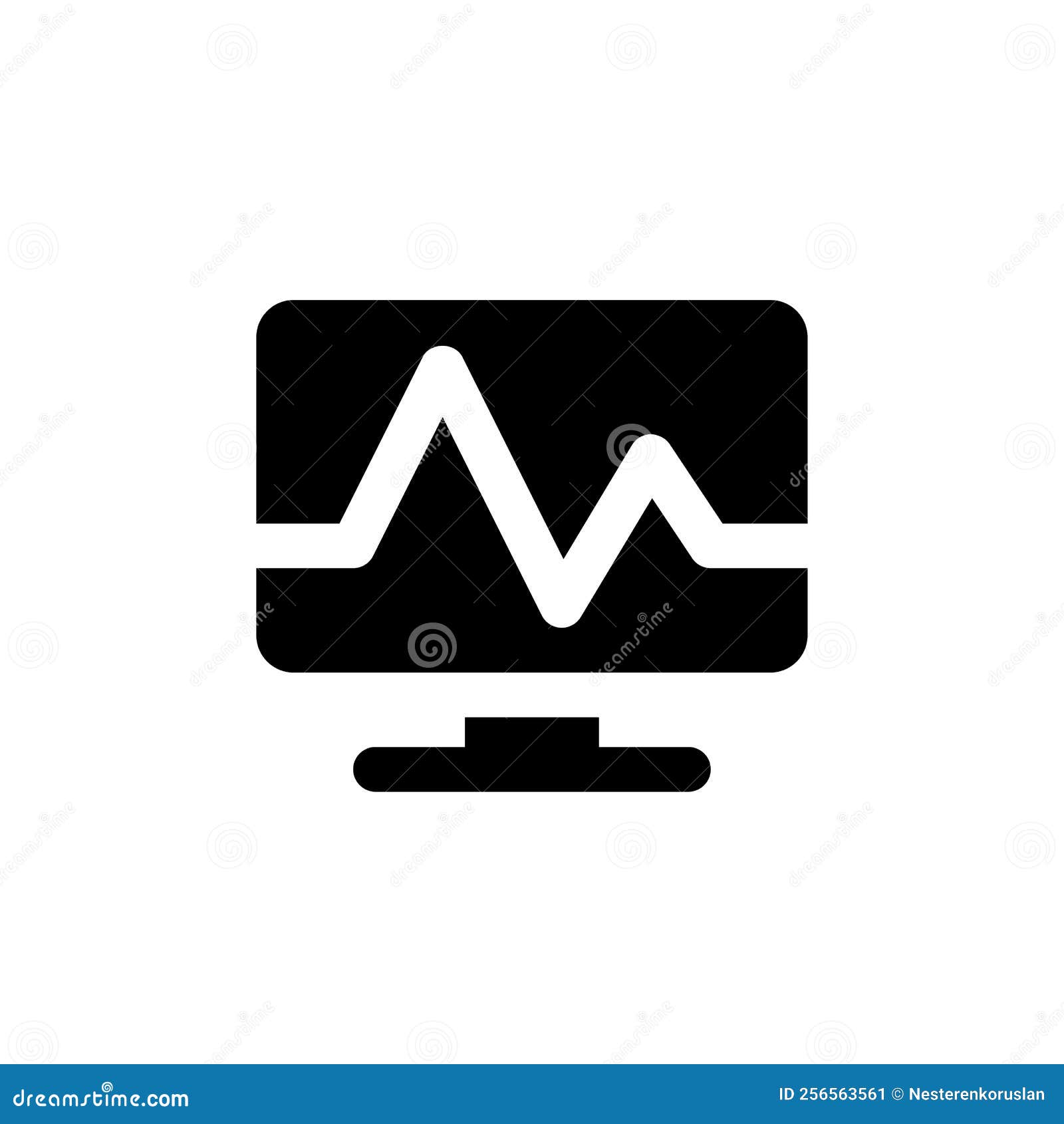 Medical Software Black Glyph Ui Icon Stock Vector - Illustration of ...