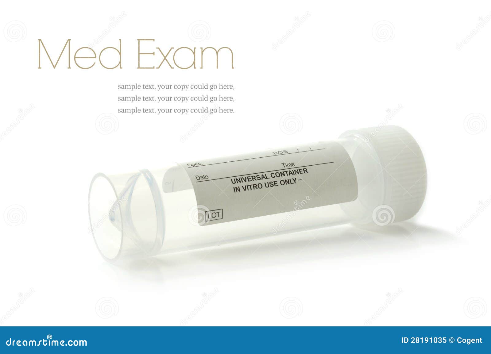 Medical Specimen Container Royalty-Free Stock Photography ...