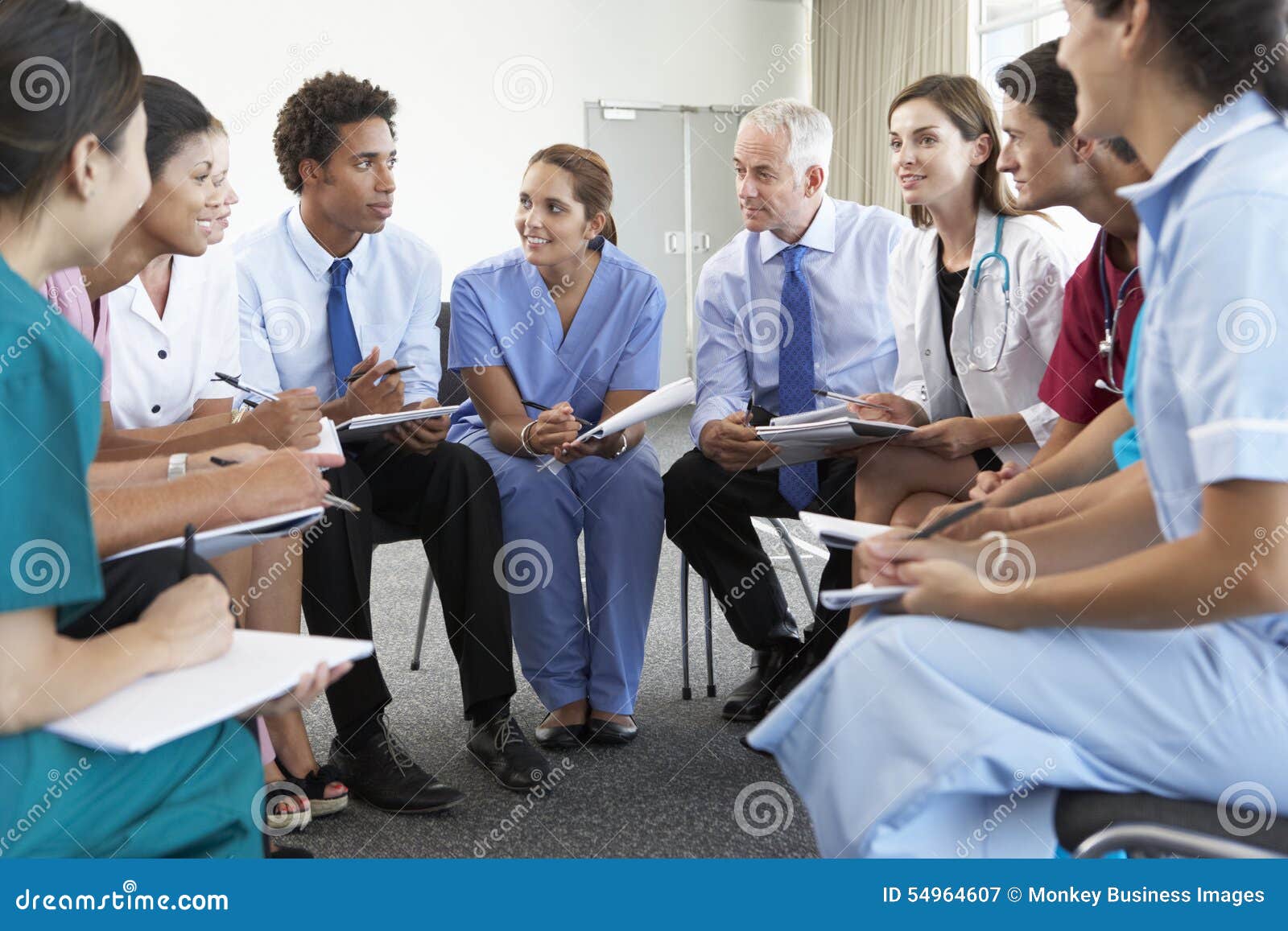 Medical Staff Seated Circle Stock Photos - Free & Royalty-Free Stock ...