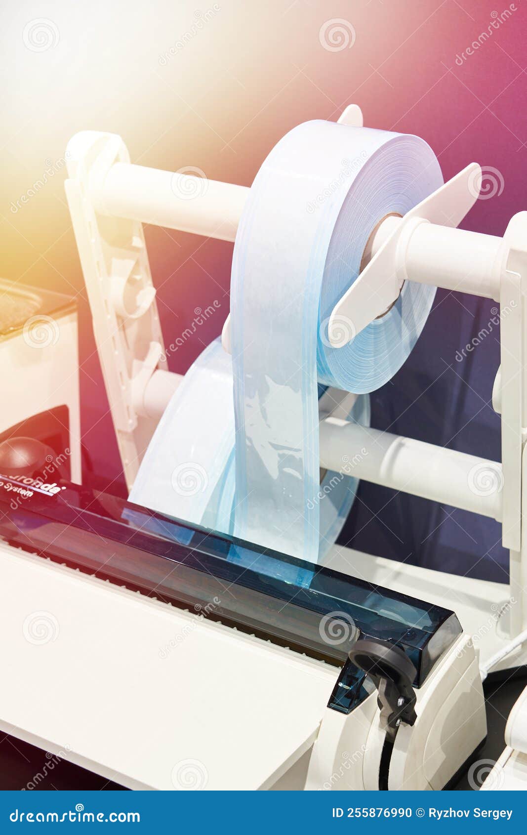 Medical Sterilization Packaging Machine Stock Photo - Image of ...