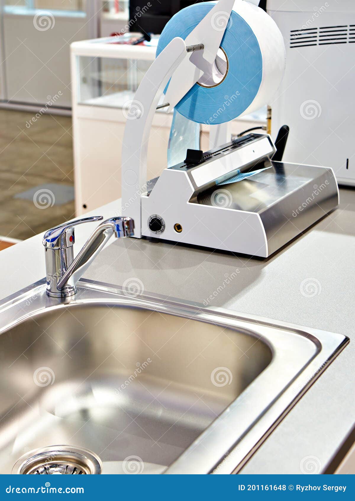 Medical Sterilization Packaging Machine Stock Photo - Image of ...