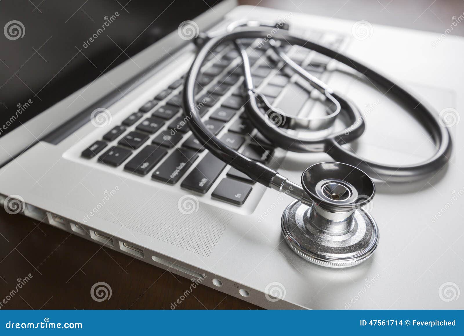 Medical Stethoscope Resting on Laptop Computer Stock Photo - Image of ... Medical Stethoscope Resting on Laptop Computer Stock Photo - Image of ...