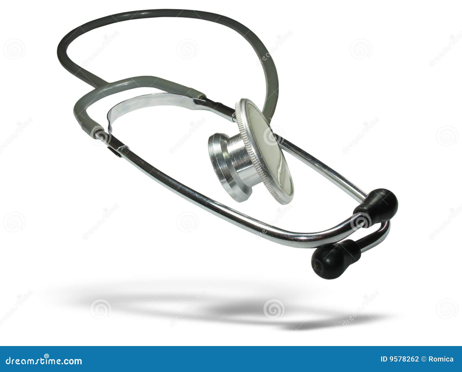 Medical Stethoscope With Shadow Picture. Image: 9578262