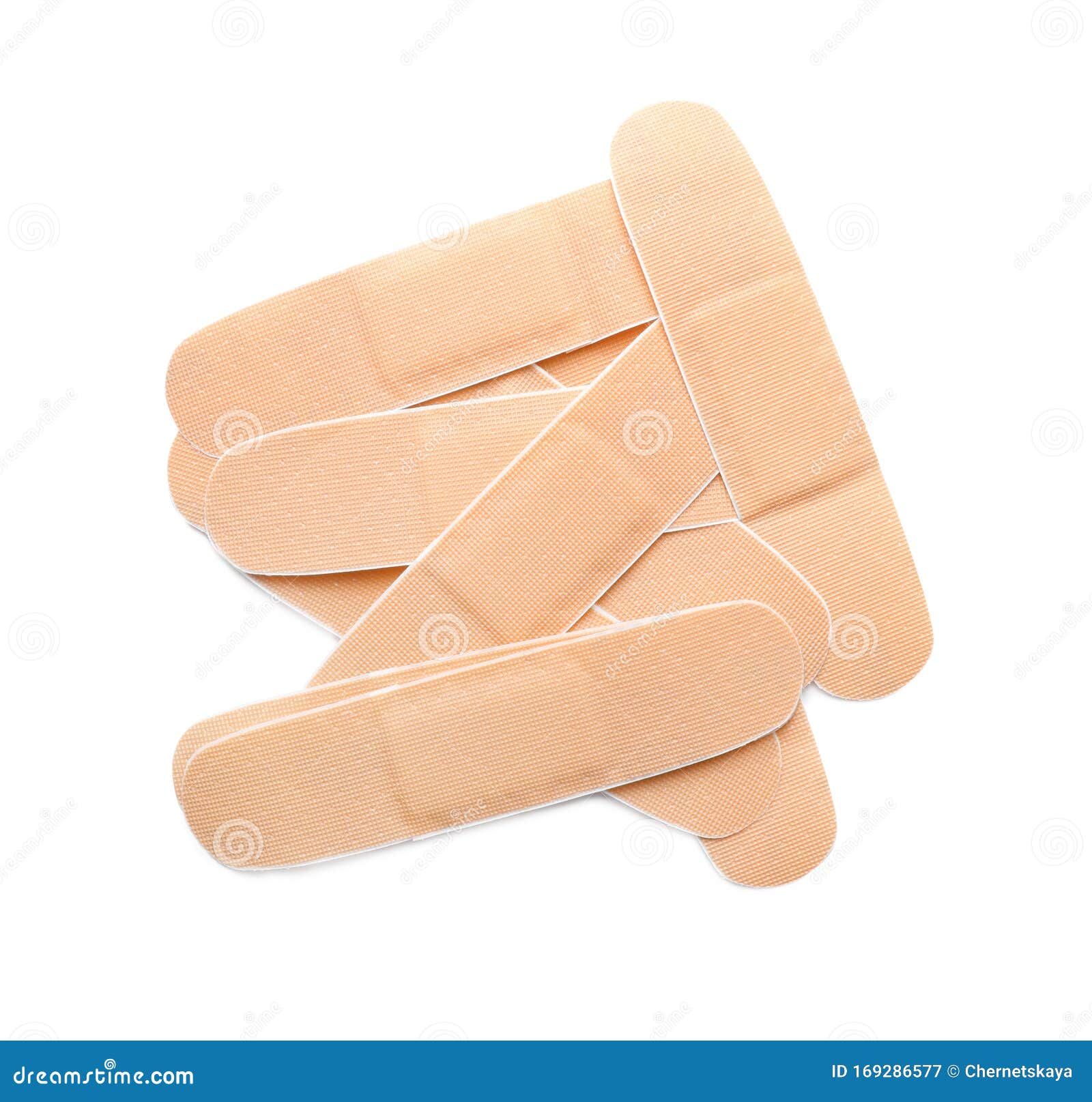 Medical Sticking Plasters. First Aid Item Stock Image - Image of ...