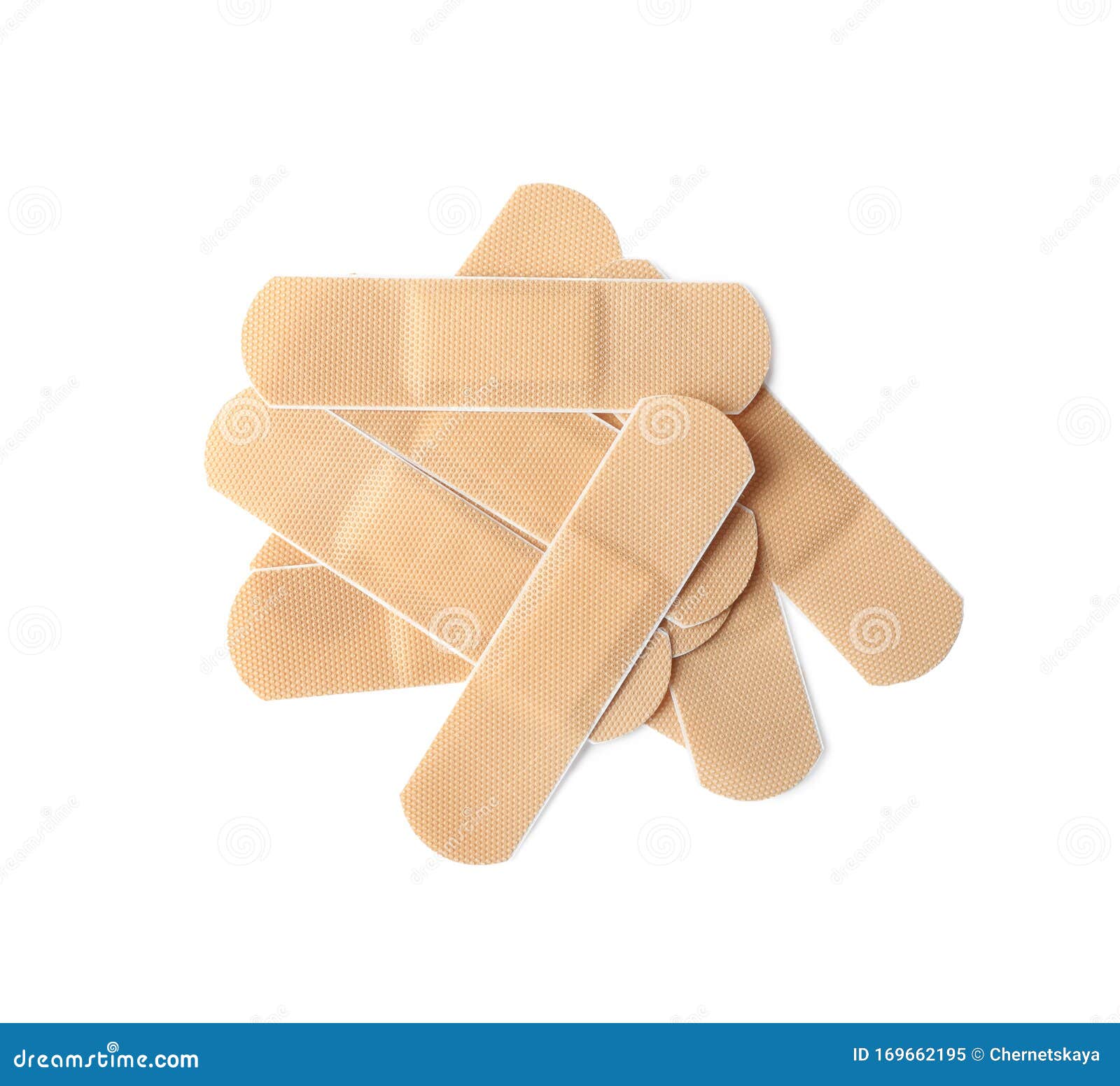 Medical Sticking Plasters. First Aid Item Stock Image - Image of ...