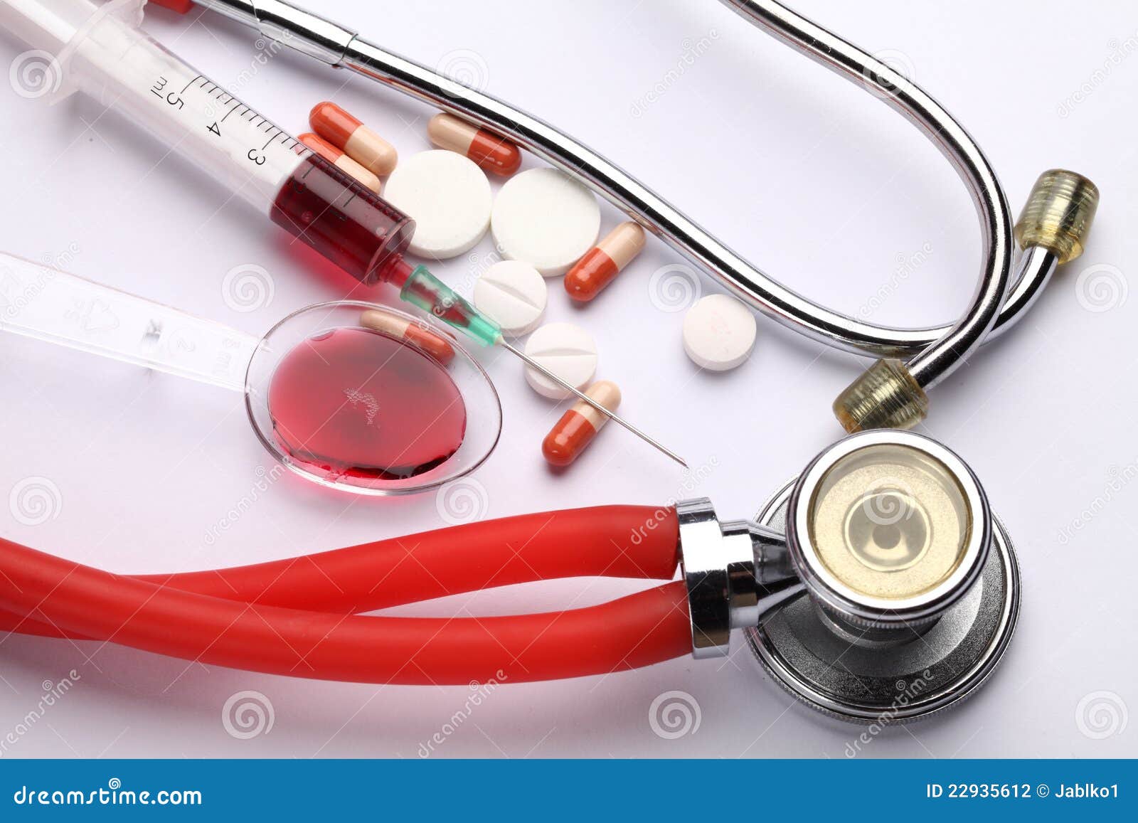 Medical still-life stock photo. Image of treatment, pill - 22935612