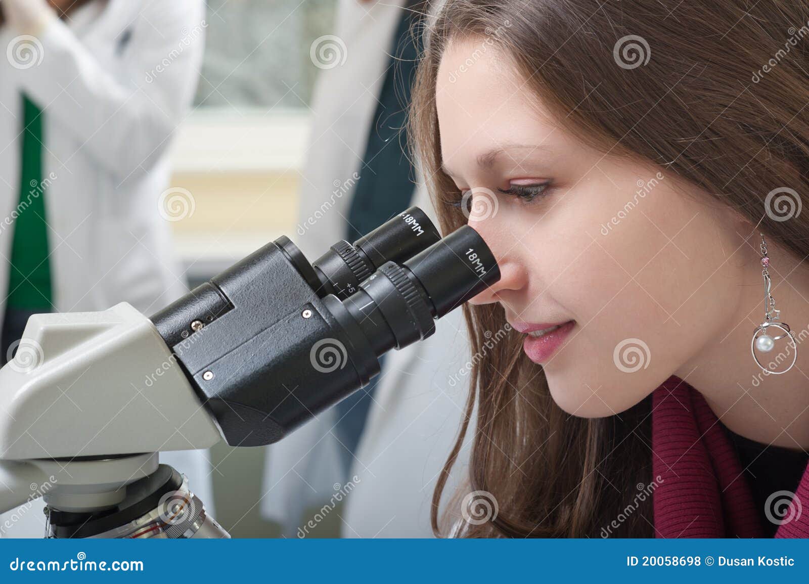 Medical student stock photo. Image of laboratory, portrait - 20058698